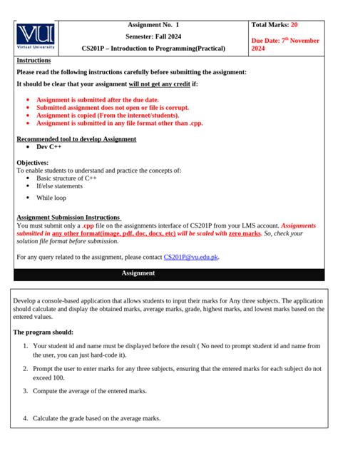 Fall 2024cs201p1 Pdf Computer File Computer Program