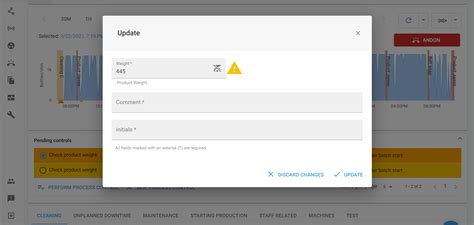 Process Controls Features I Factbird