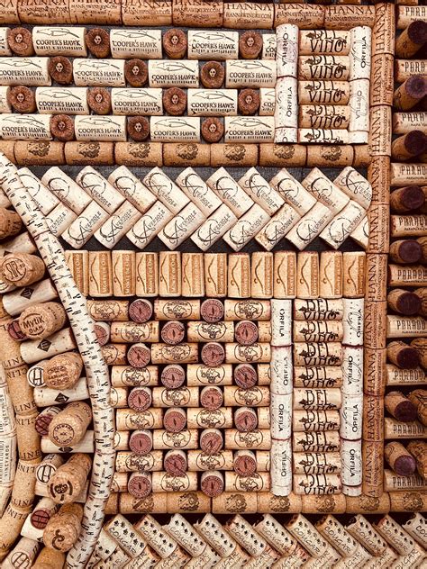 Wine Cork Wall Sculpture Wall Art Recycled Art Christmas T Hotel Art