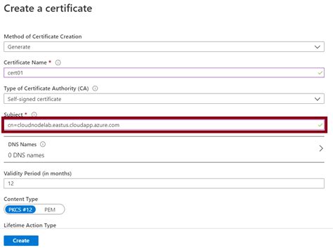 Creating An Azure Service Fabric Cluster