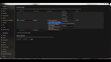 Nextcloud Installation Part 7 Nextcloud External Storage Support Smb