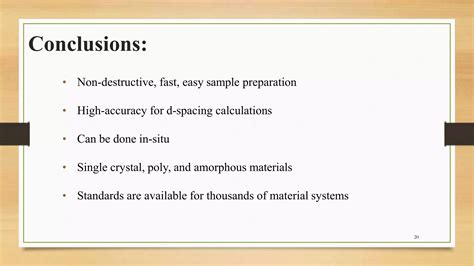 X Ray Diffraction Pptx