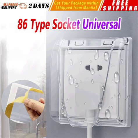 Same Day DeliverySelf Adhesive Transparent Power Socket Type