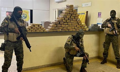Gefron Apreende Mais De 100 Quilos De Cocaína E Skunk E Prende Dois