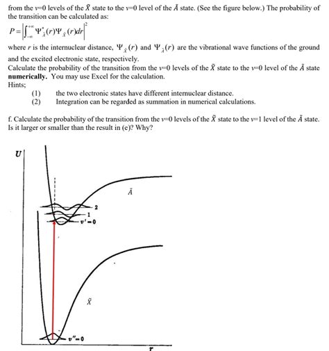 Solved 2 In Its Ground Electronic State Labeled The “Ñ”