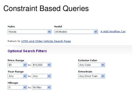 Ppt Data Frame Augmentation Of Free Form Queries For Constraint Based
