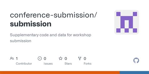 Github Conference Submissionsubmission Supplementary Code And Data For Workshop Submission