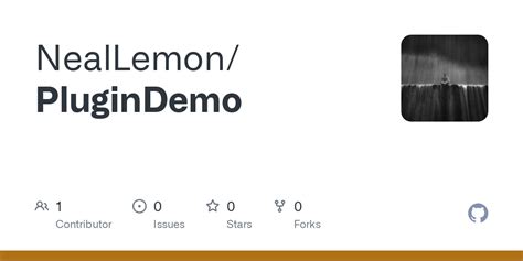 Github Neallemon Plugindemo