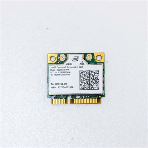 Intel Centrino Advanced N 6205 62205anhmw Dual Band Wi Fi Adaptér Aukro