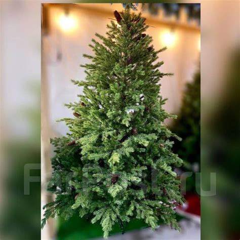 Елка искусственная литая Цветы украшения праздничное оформление во Владивостоке