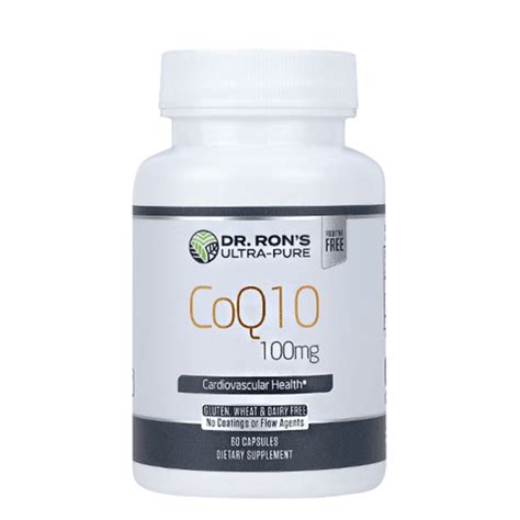 Coenzyme Q10 100 Mg Dr Rons Ultra Pure