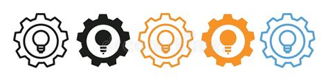 Implementation Icon Outline Stock Illustrations 1995 Implementation