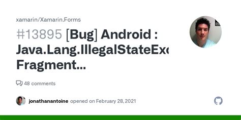 Bug Android Javalangillegalstateexception Fragment Fragmentcontainer 7f20e26 F17e4f2b