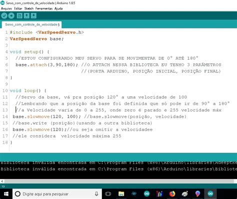 Como Controlar A Velocidade Do Servo Motor