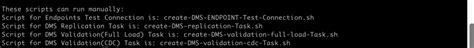 Automate Creation Of Multiple Aws Dms Endpoints And Replication Tasks