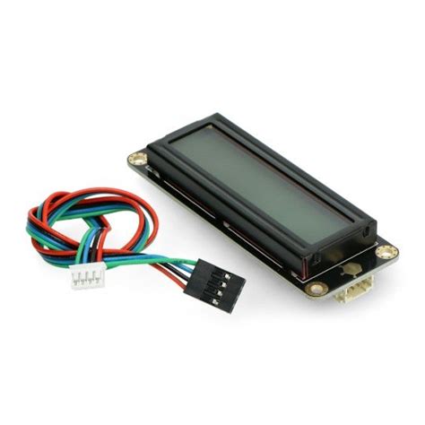 DFRobot Gravity X I C LCD Display Green Botland Robotic Shop