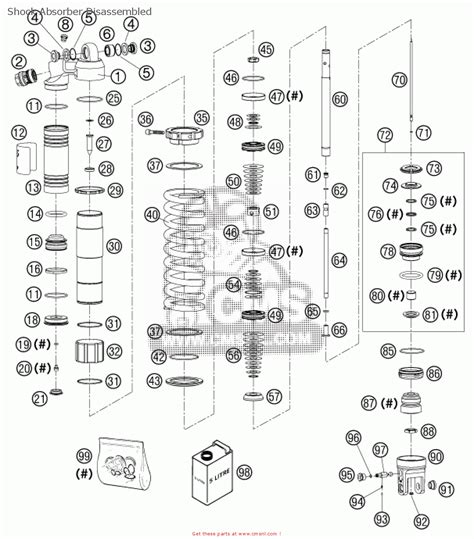 R12005 Repkit Gasket Seal Pds 2002 Ktm Buy The R12005 At Cmsnl