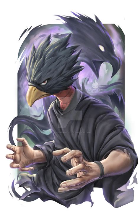 Tokoyami Fanart By Christianamiel21 On Deviantart