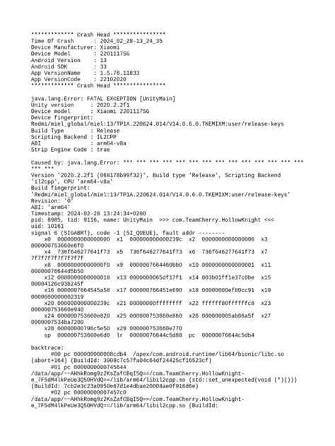 Modmenucrash20240228 132435 Pdf Android Operating System Software