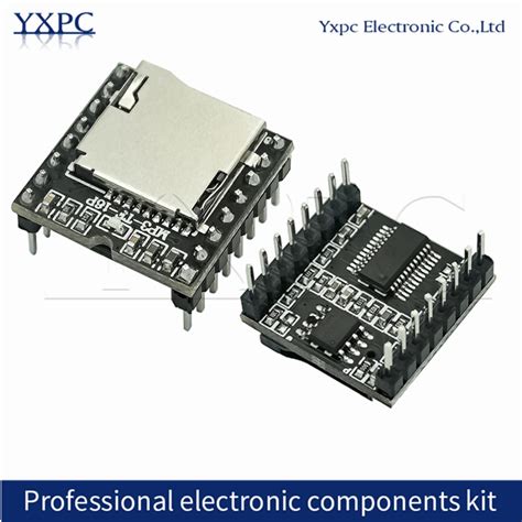 Dfplayer Mini Mp3 Df Player Module Board Mp3 Audio Voice Decode Board For Arduino Supporting Tf