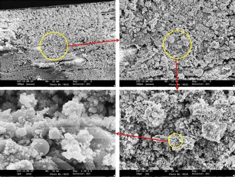 Sem Of Cut Surface 2 Mm Thick 700 W 2500 Mm Min Re Solidified Glass
