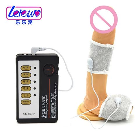 2017 New Bakugan Toys Penis Testis Electro Shock Stimulation Sex Products Electric Shock Sex