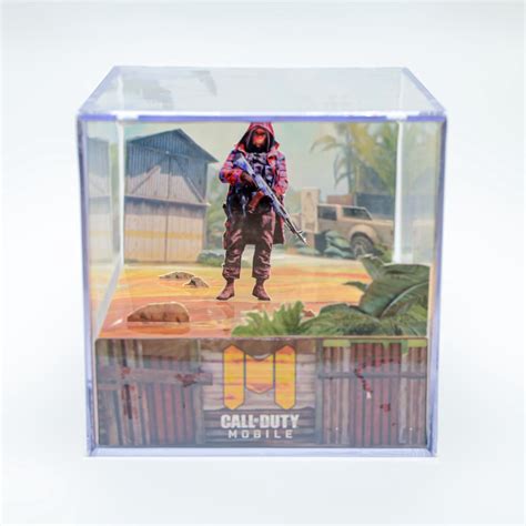 Cubo Diorama Call Of Duty Mobile Mapa Firing Range Shopee Brasil