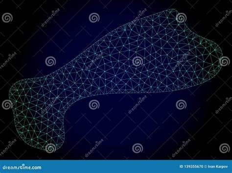 Spot Polygonal Frame Vector Mesh Illustration Stock Vector Illustration Of Object Area 139355670