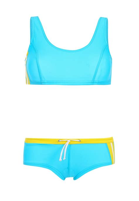 Купальник Lorin цвет голубой Lo024ewgds25 — купить в интернет магазине Lamoda