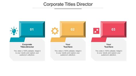 Corporate Titles Director Ppt Powerpoint Presentation Professional Samples Cpb Presentation