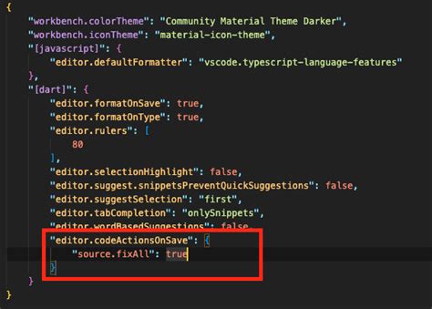 Vscode 밑줄 제거 개발 공작소