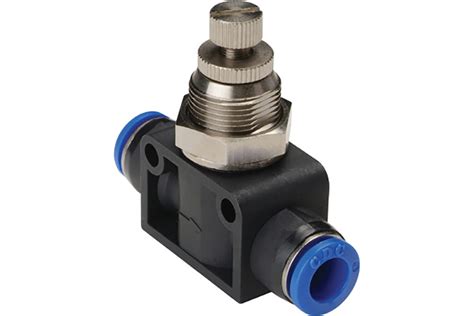 Дроссель с обратным клапаном 6 мм CDC Pneumatics NSFB06 - выгодная цена ...