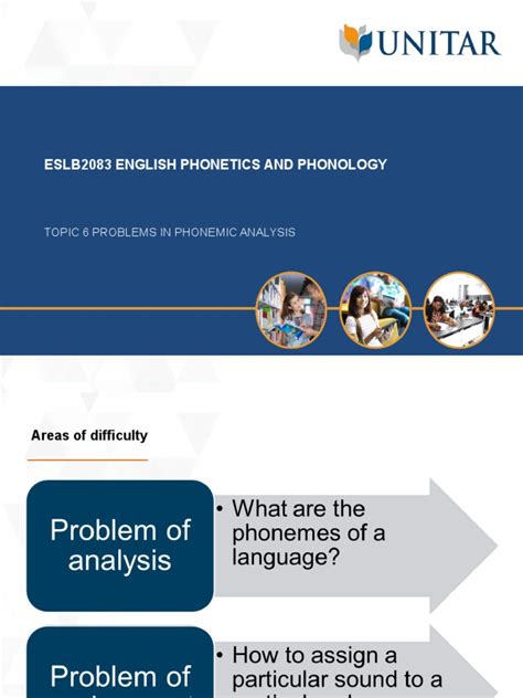 Topic 6 Problems In Phonemic Analysis Pdf