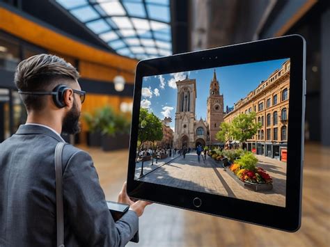 immersive augmented reality experiences premium ai generated image