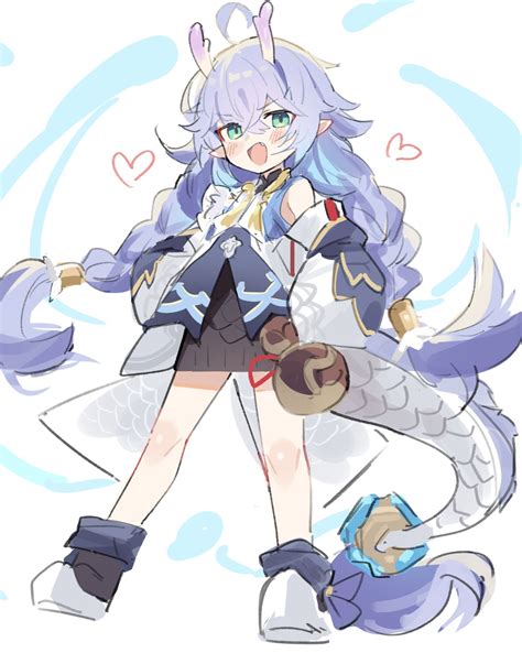 Bailu Honkai And More Drawn By Fenrir Fenriluuu Danbooru