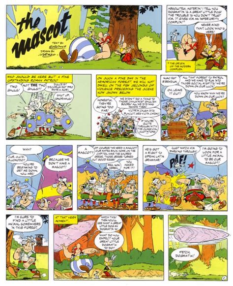 Latin Quotations In The Mascot” Asterix The Gaul