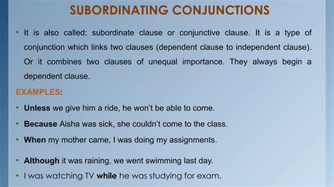 Conjunctions And Its Typespptx Conjunction Pptx