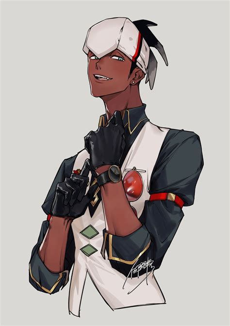 Raihan And Raihan Pokemon And 1 More Drawn By Naijarski Danbooru