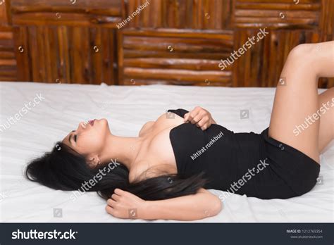 Portrait Sexy Beautiful Asian Woman Pose Stock Photo Shutterstock