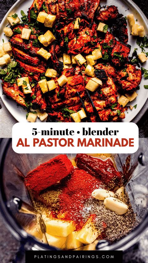 5 Minute Al Pastor Marinade Authentic Recipe For Tacos And More