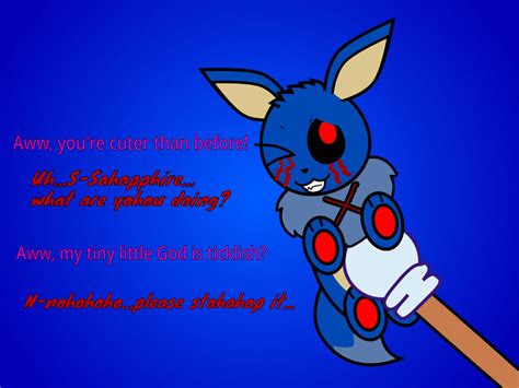 Sonic Exe As An Eevee Tickled By Sapphiretheeeveeart On Deviantart