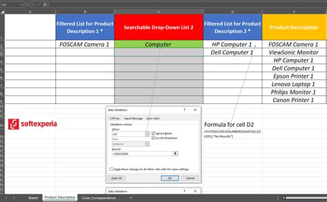 How To Create A Searchable Drop Down List Using A Filtered Dynamic List Based On A Search Term