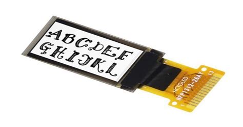 Multi Functional 0 77 Inch Tiny OLED Display Transparent OLED For Recorder E Cigarette And