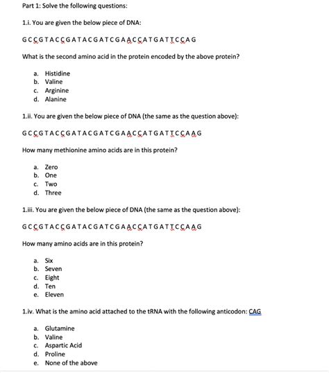 Solved Part 1 Solve The Following Questions 1 I You Are Chegg Com