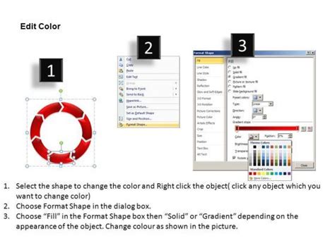 7 To 12 Stages Cycle Charts Process Diagrams PowerPoint Templates