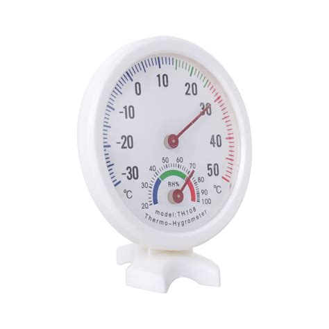 Vakitar Indoor Analog Temperature Humidity Meter Analog Thermometer Dial Temperature Humidity
