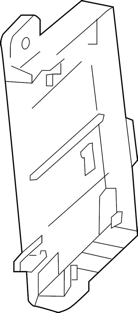 Chevrolet Blazer Collision Avoidance Control Module Bracket 23179313 Mcelveen Buick Gmc