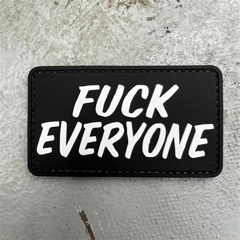 Rubber Patch Fuck Everyone