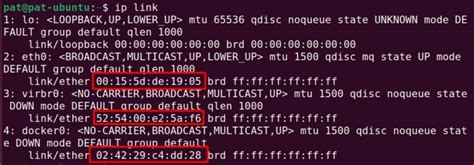 how to find the mac address on ubuntu linux 4 ways raspberrytips