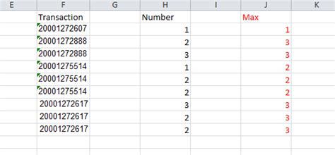 How To Get Max Of Same Data Excel Vba Stack Overflow